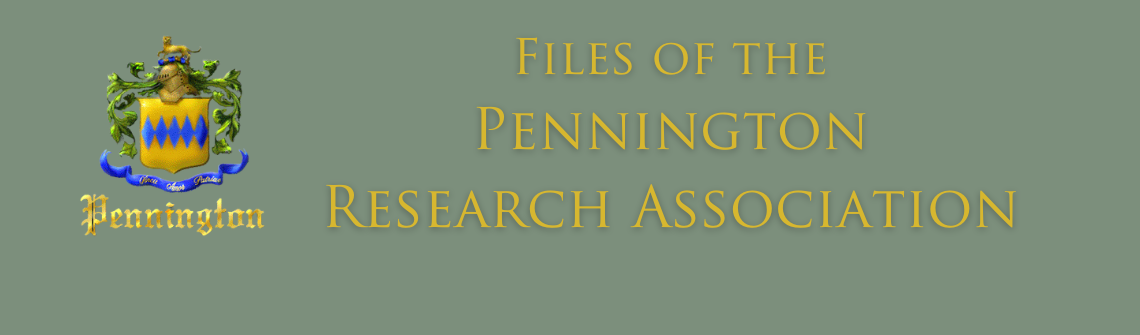 Pennington Research Association - National Genealogical Society